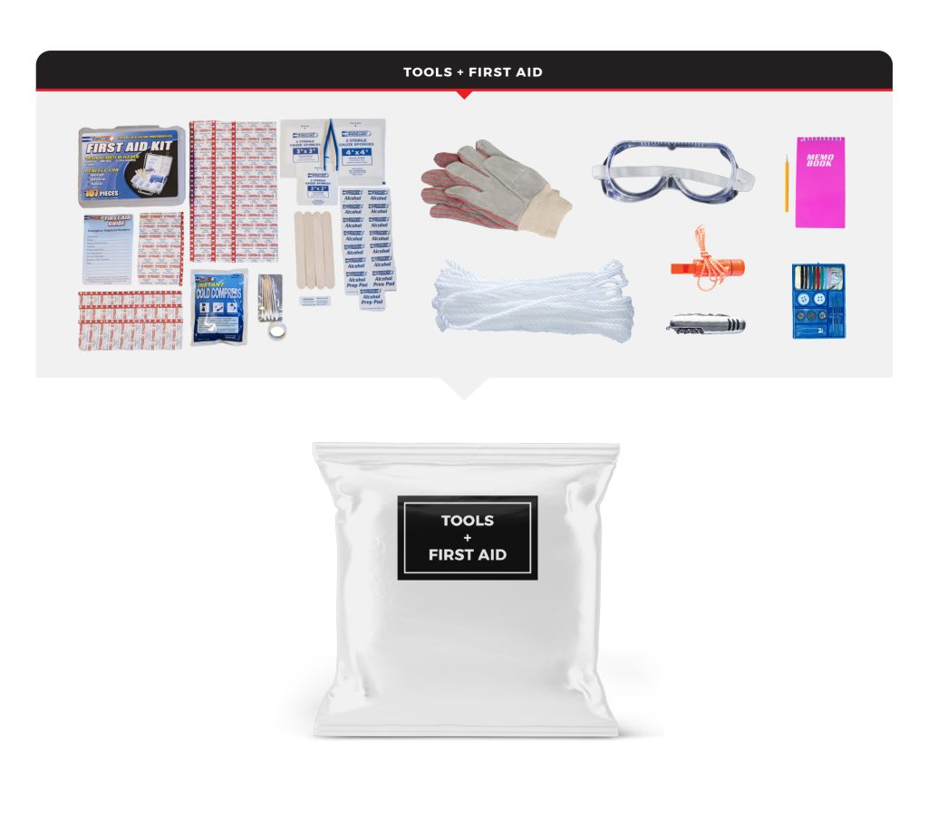 6 Person Comfort Survival Kit - DROPSHIPPERS WHOLESALE WAREHOUSES